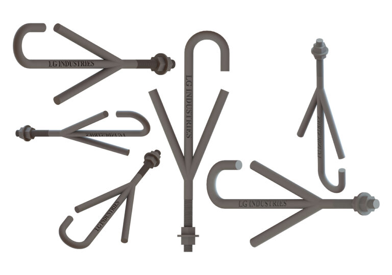 Secure J Type Foundation Bolts with Pin Weld in Ahmedabad